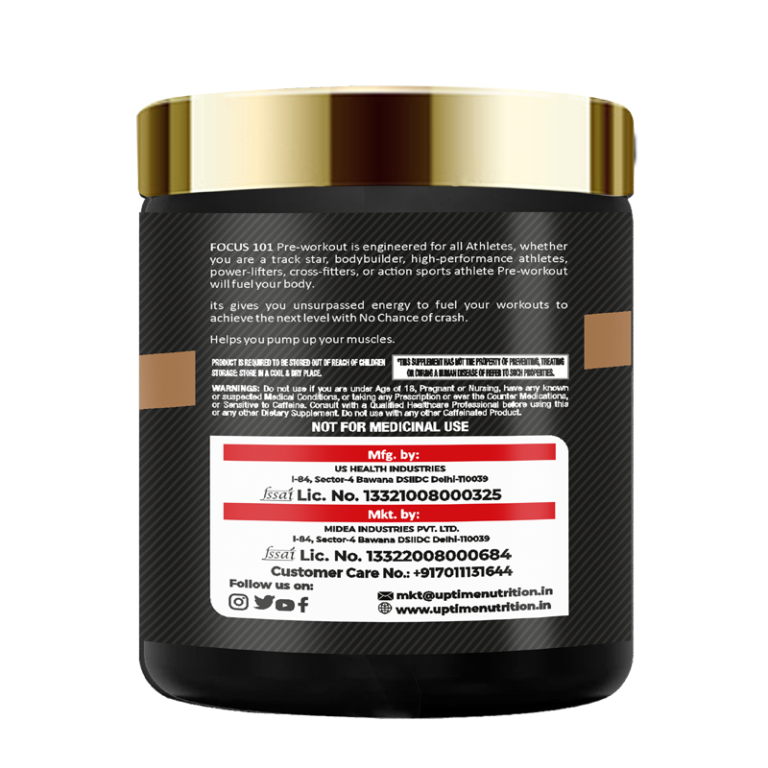 Focus 101 Pre-workout - uptimenutrition